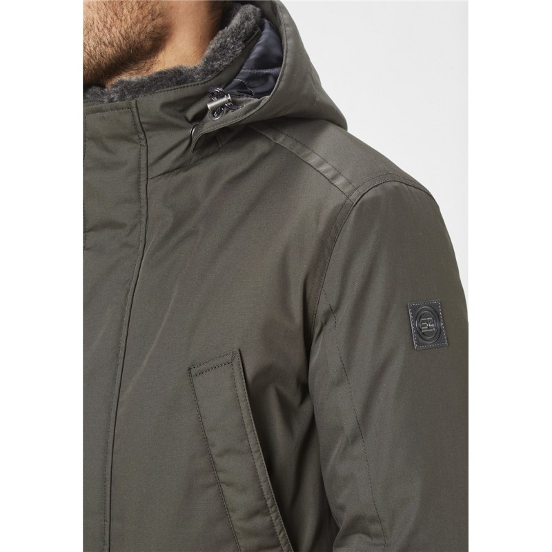 Kurtka parka S4 ECLIPSE khaki - sklep ModnyDużyPan.pl