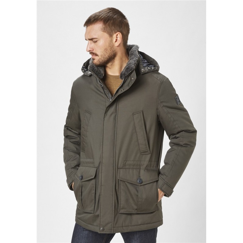 Kurtka parka S4 ECLIPSE khaki - sklep ModnyDużyPan.pl