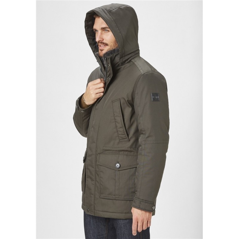 Kurtka parka S4 ECLIPSE khaki - sklep ModnyDużyPan.pl